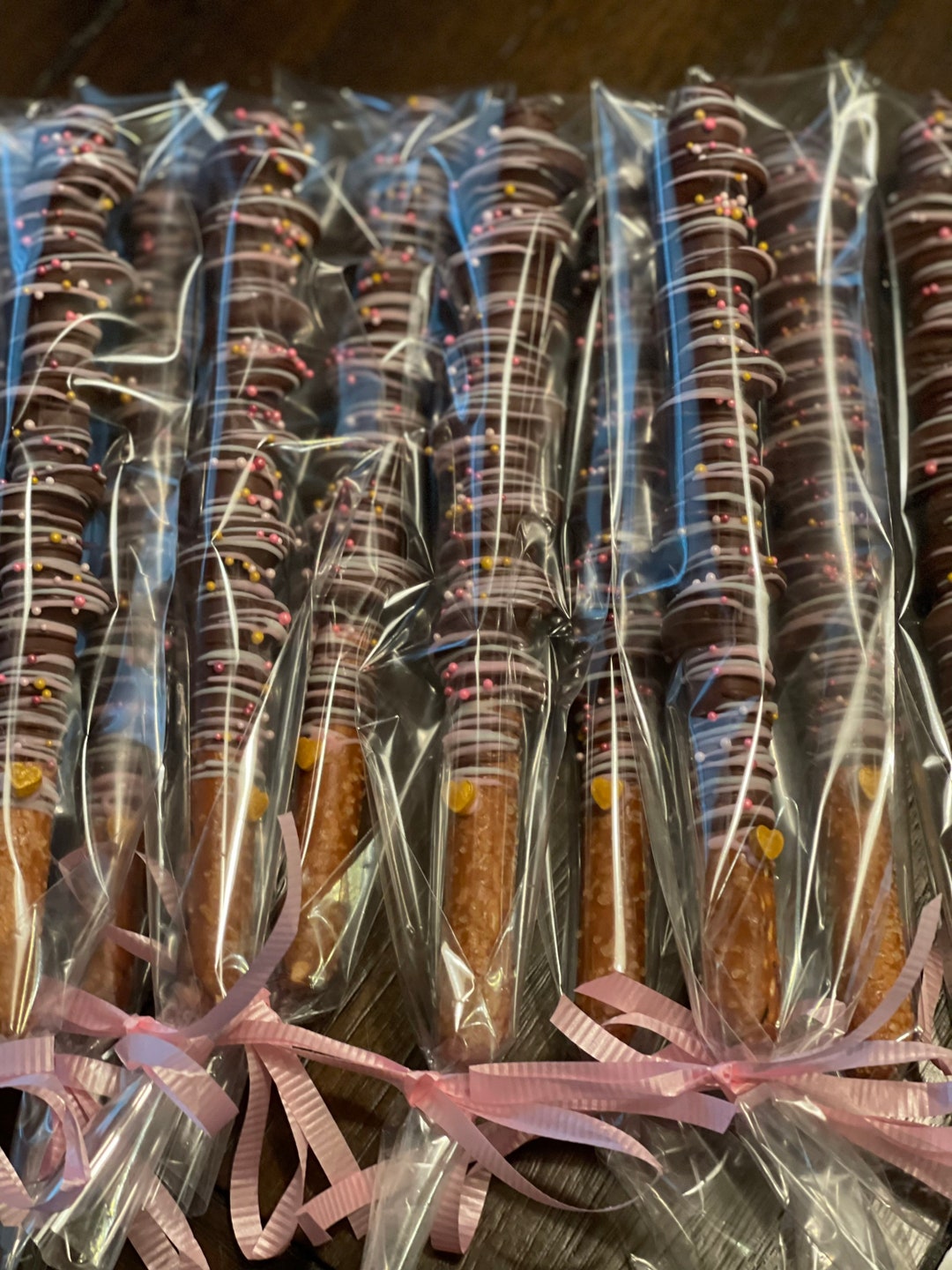 Gourmet Chocolate Covered Pretzels, Chocolate Covered Caramel Pretzel ...