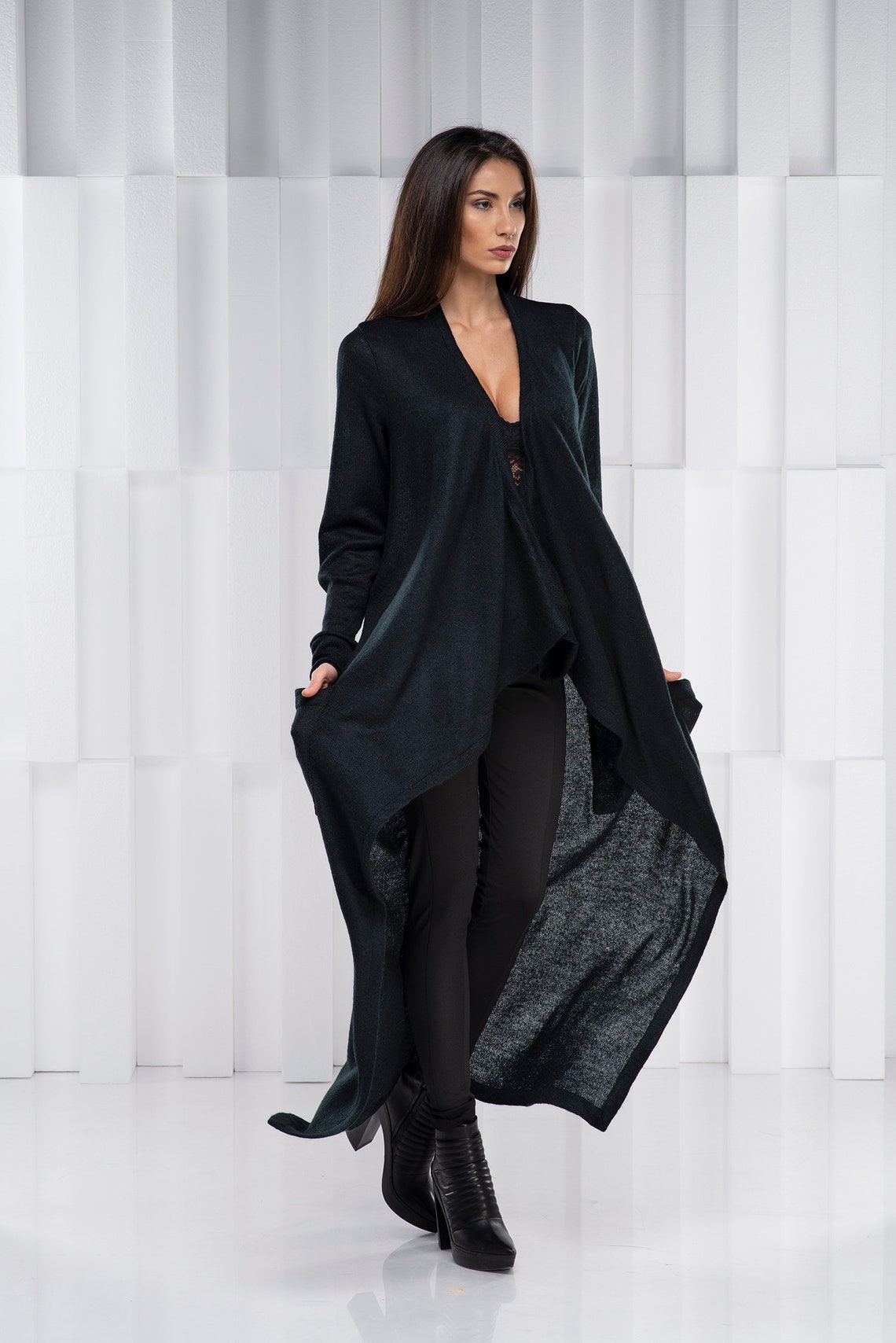 Long Cardigan Maxi Cardigan Plus Size Cardigan Open Women | Etsy