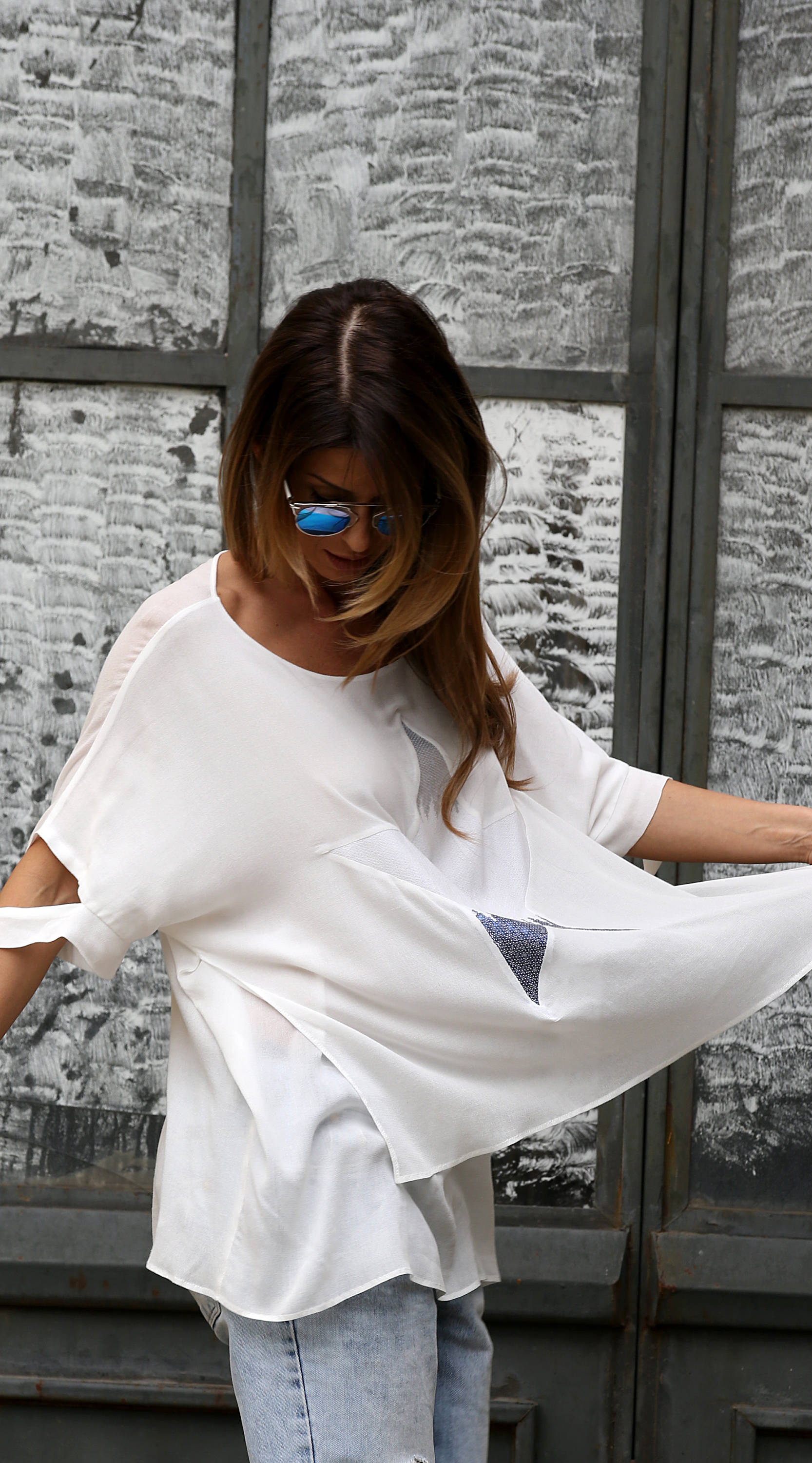 Women White Top Sequins Top Layered Top Star Clothing | Etsy