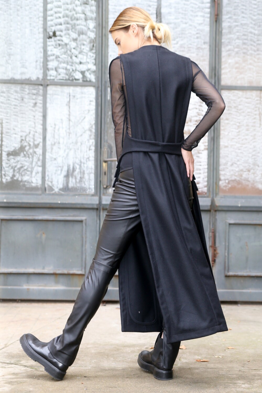 Winter Vest Maxi Sweater Vest Plus Size Clothing Oversized | Etsy