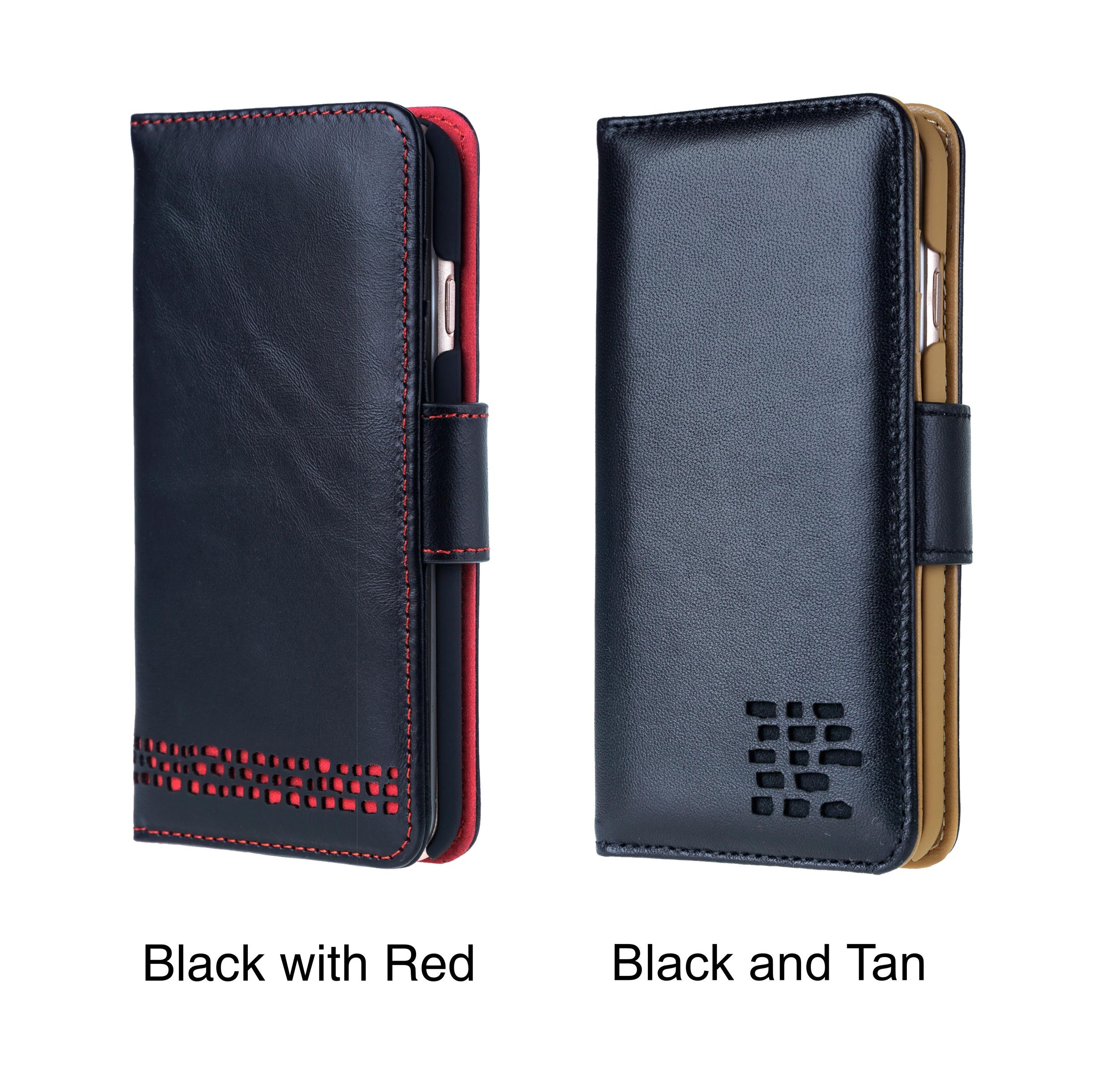 Real Leather Iphone 8 Wallet Case Personalised Option - Etsy UK