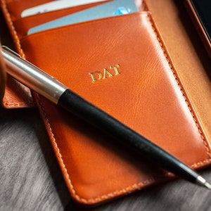 Real Leather iPhone 8 Wallet Case - Personalised Option - Cardholder ...