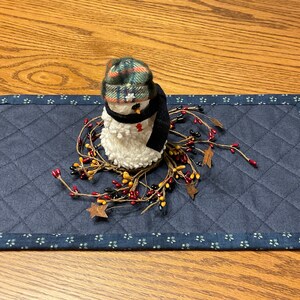 Primitive Farmhouse Winter Table Runner Item 1599 - Etsy