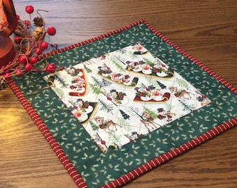 Primitive Farmhouse Christmas Table Topper Item 1812 - Etsy