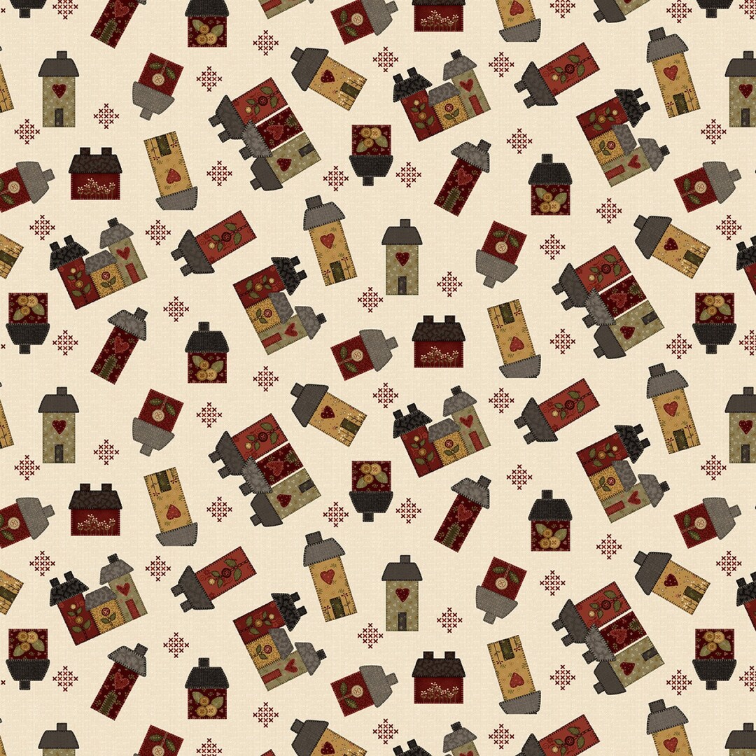 Home Sweet Home by Debbie Busby Cream Small House Toss # 3170-33 - Etsy