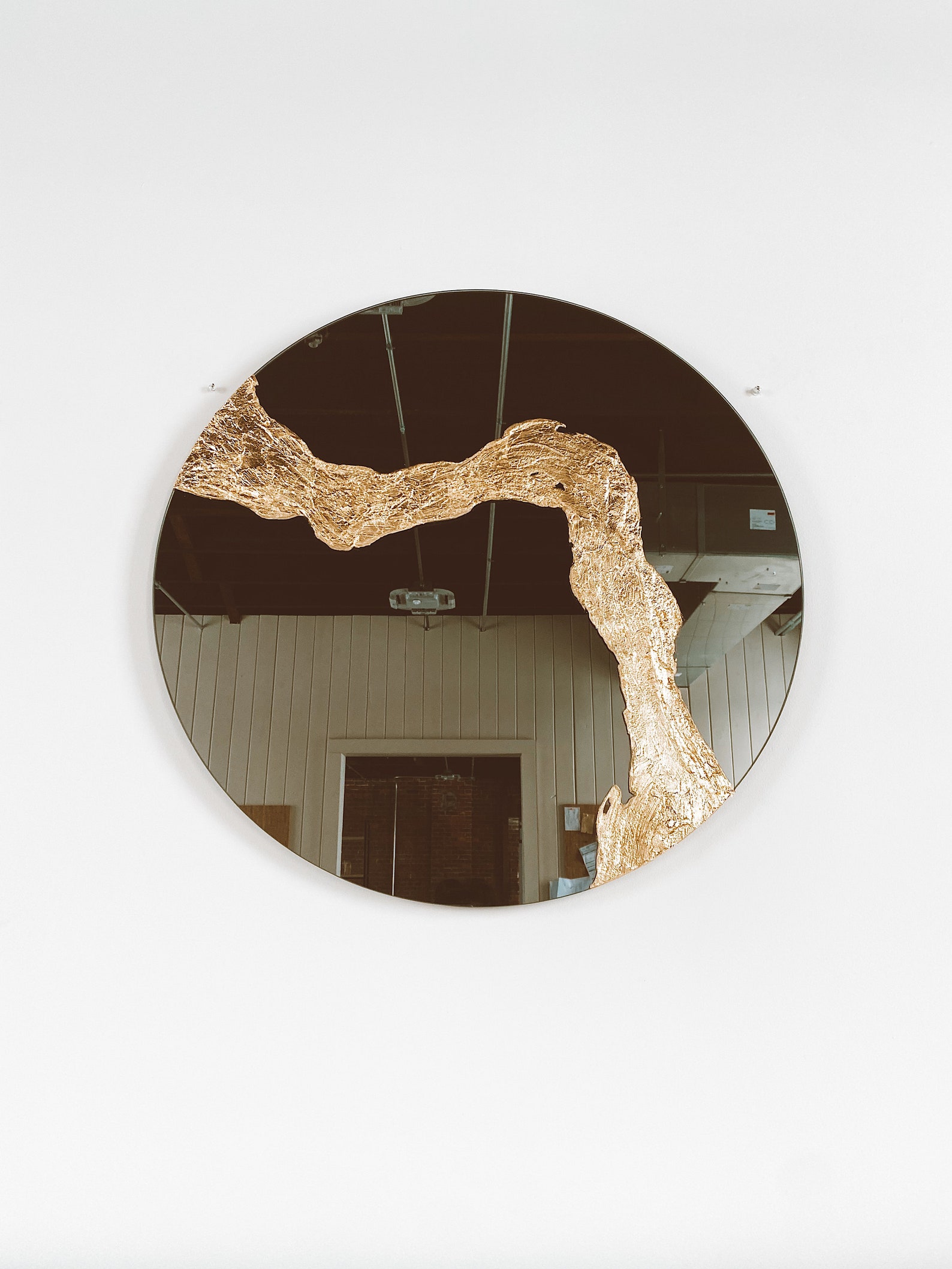 Modern Mirror glissando in Cross Over Style Design-mirror, Tinted ...