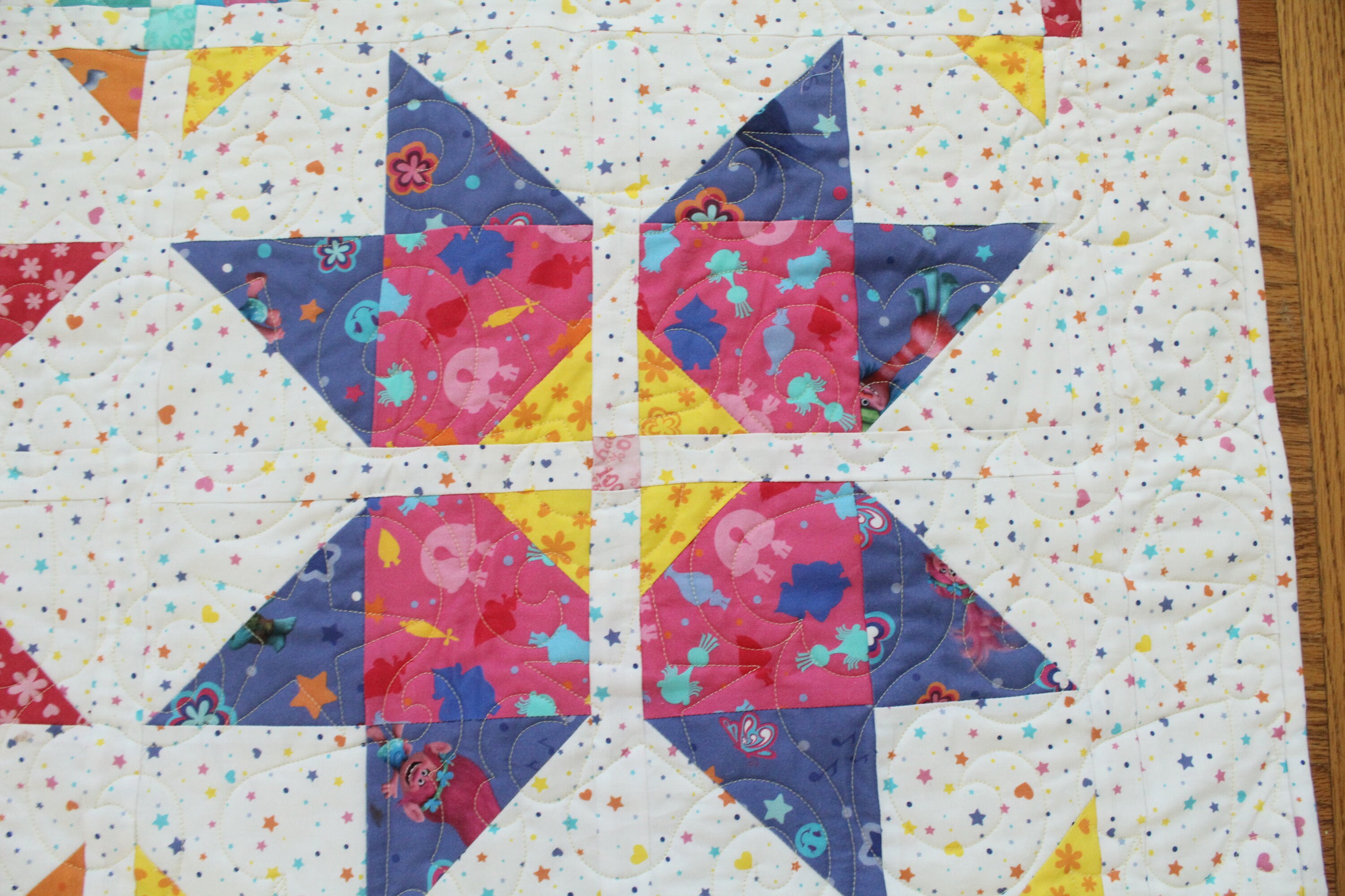 I Love Trolls, 77in X 59in, Lap Quilt, Small Bed - Etsy