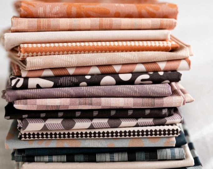 10 Pcs Soften & Volume Fabric Fat Quarter/half Yard Bundle for Art ...