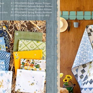 Potager Fabric Bundle From Art Gallery by Sharon Holland,fat Qurters,full Collection,100% Cotton ...