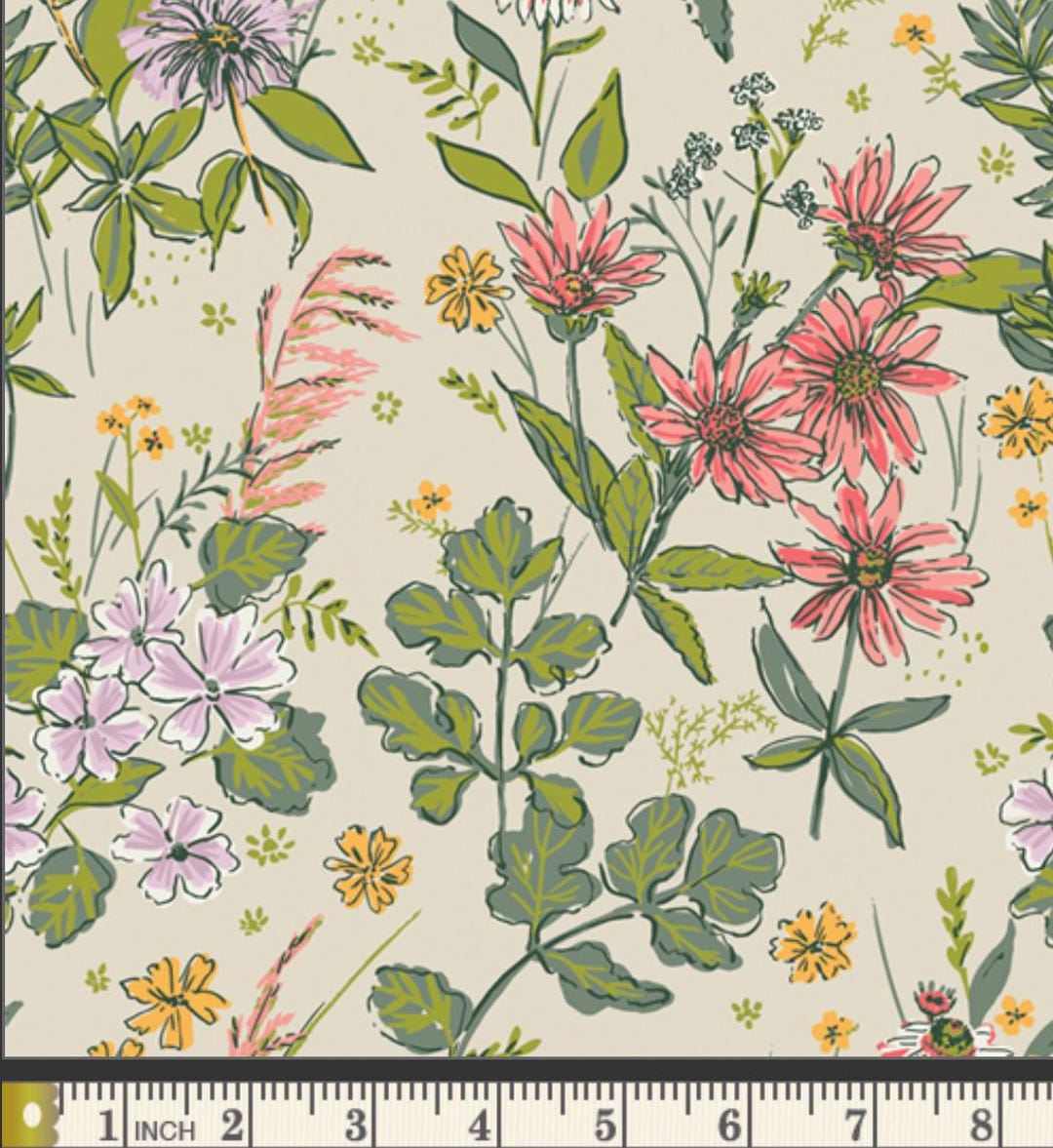 Midsummer Array From Midsummer Fabric by Sharon Holland for Art Gallery ...