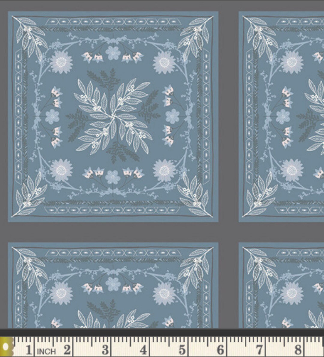 Mindscape Fabric “seaside Tiles Navy" by Katarina Roccella for Art ...