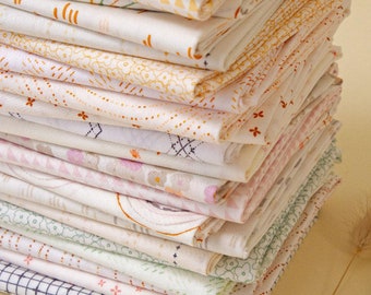 10 Pcs Soften & Volume Fabric Fat Quarter/half Yard Bundle for Art ...