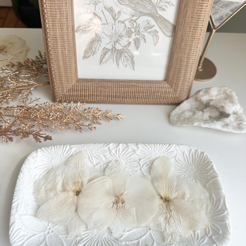 Pressed Orchid Art - Etsy