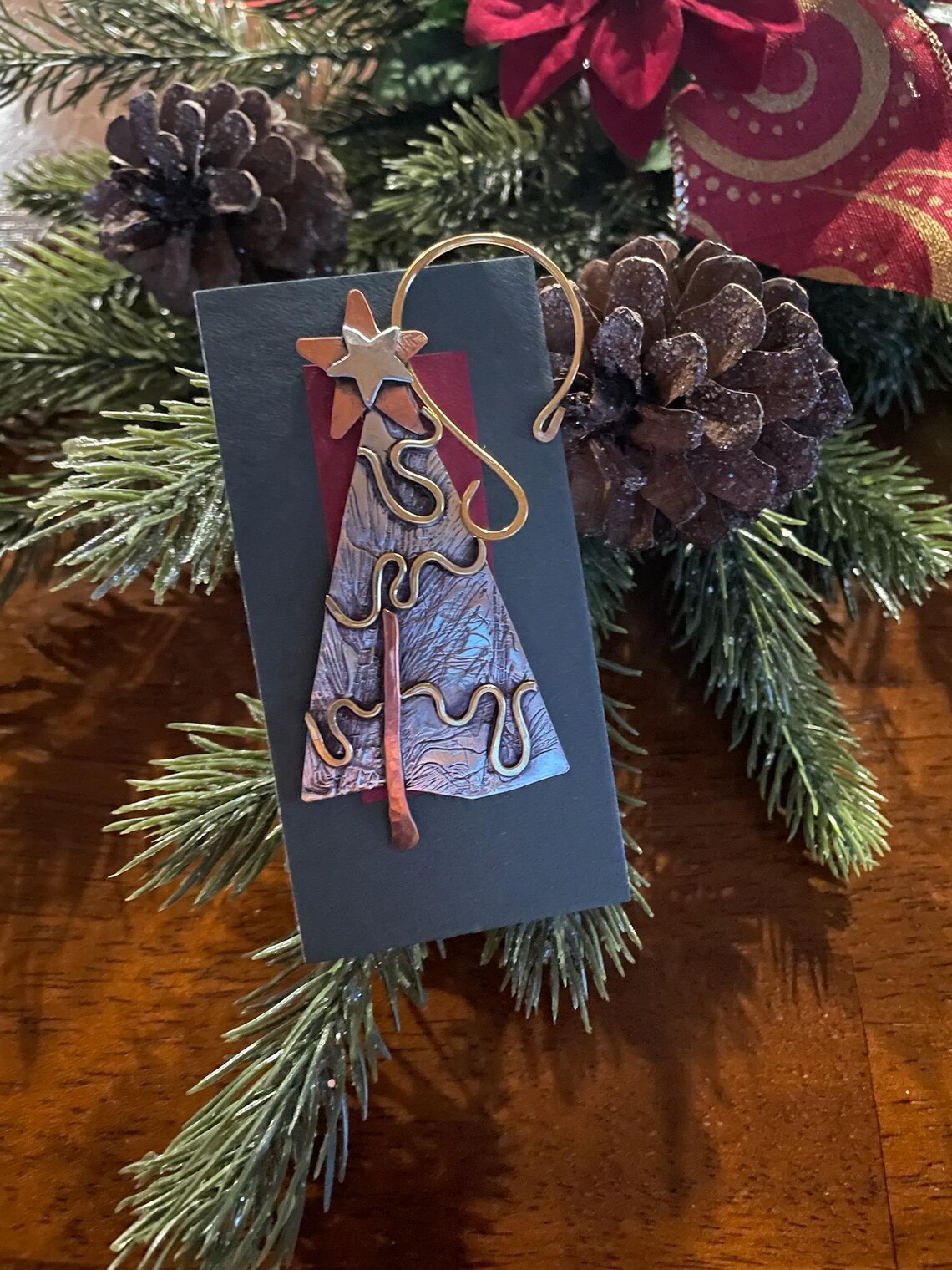 Squiggle Tree Pin/ornament - Etsy