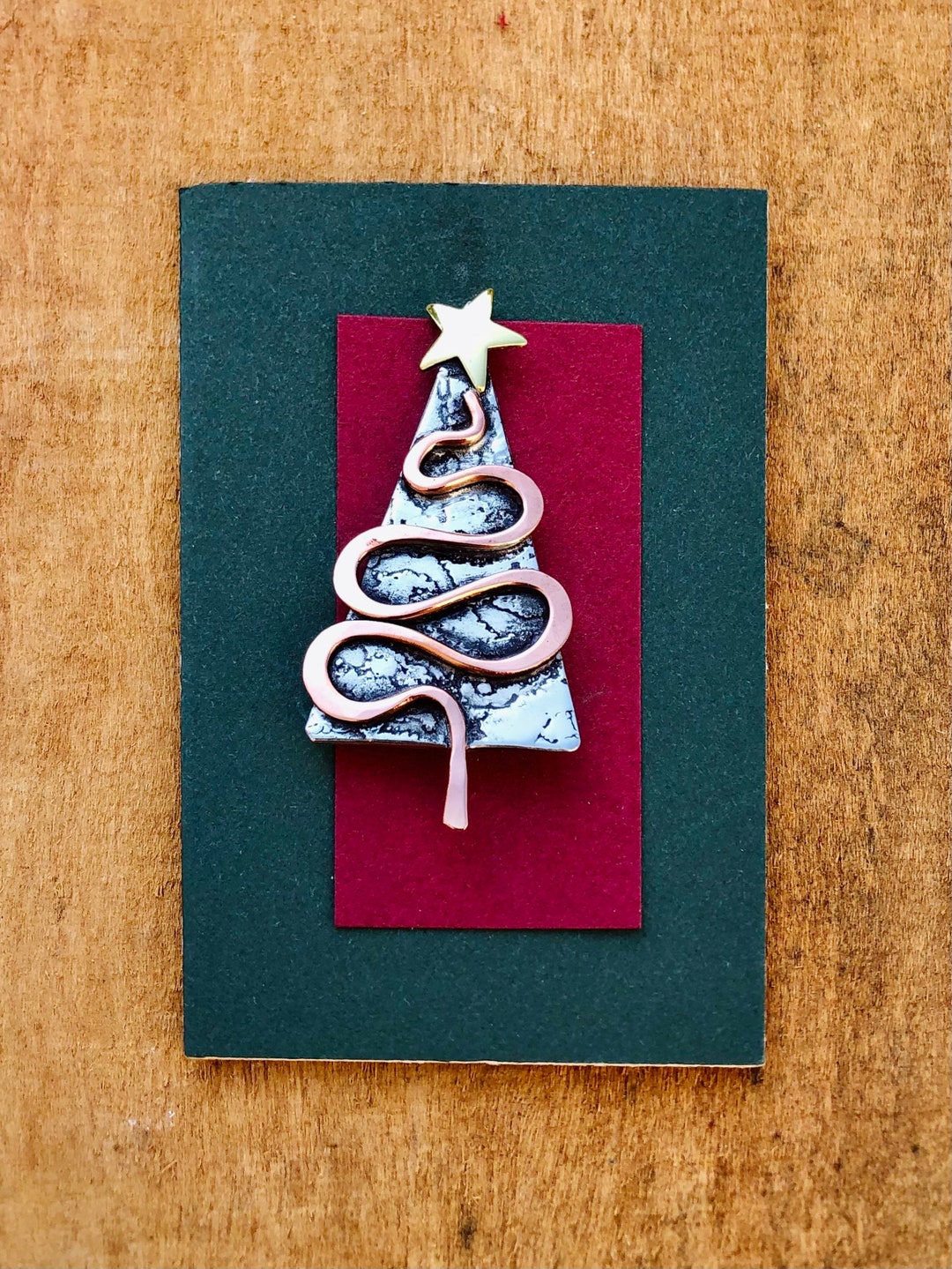 Squiggle Tree Pin - Etsy