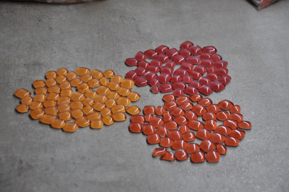 Glass Small Pebbles/glass Tiles/mosaic Tiles/mosaic Craft/decorative ...