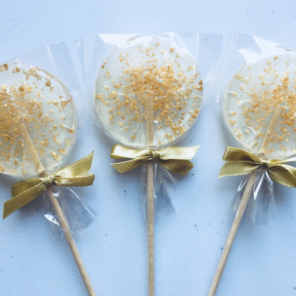 Gold Lollipops - Etsy