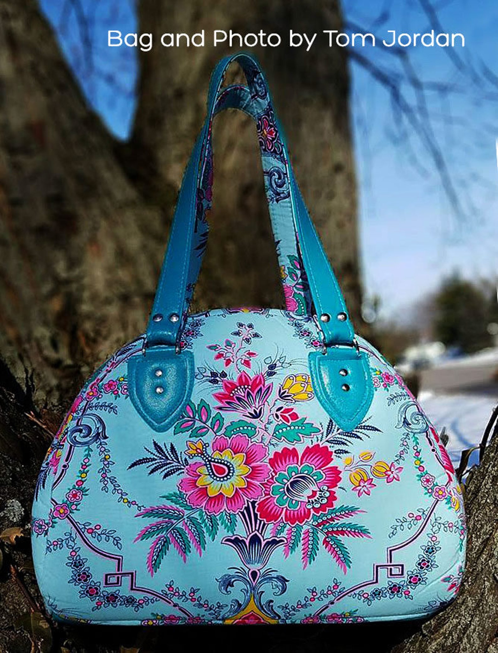 Nevaeh Bowler Bag - PDF Sewing Pattern - Pattern Includes 2 Sizes - RLR ...