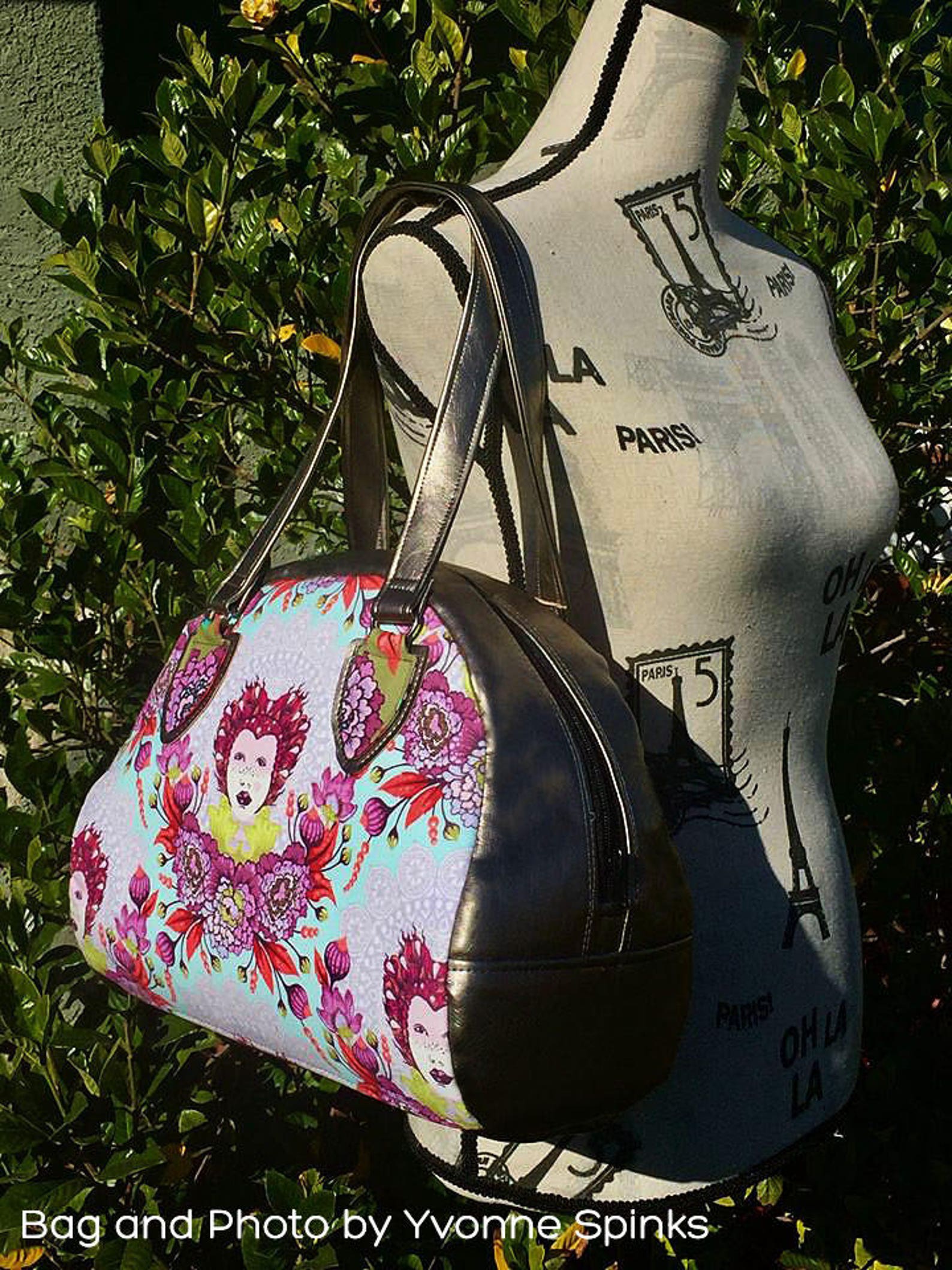 Nevaeh Bowler Bag PDF Sewing Pattern Pattern Includes 2 - Etsy