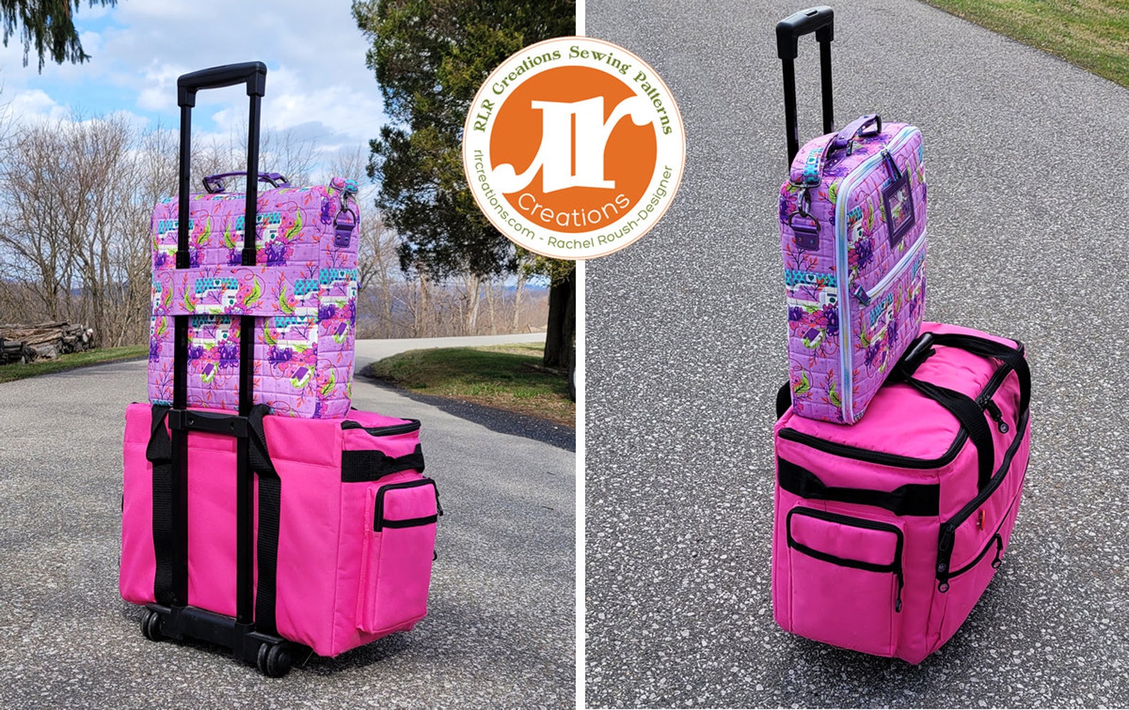 Carry Along Maker's Case - PDF Sewing Pattern - Includes 2 Detachable ...