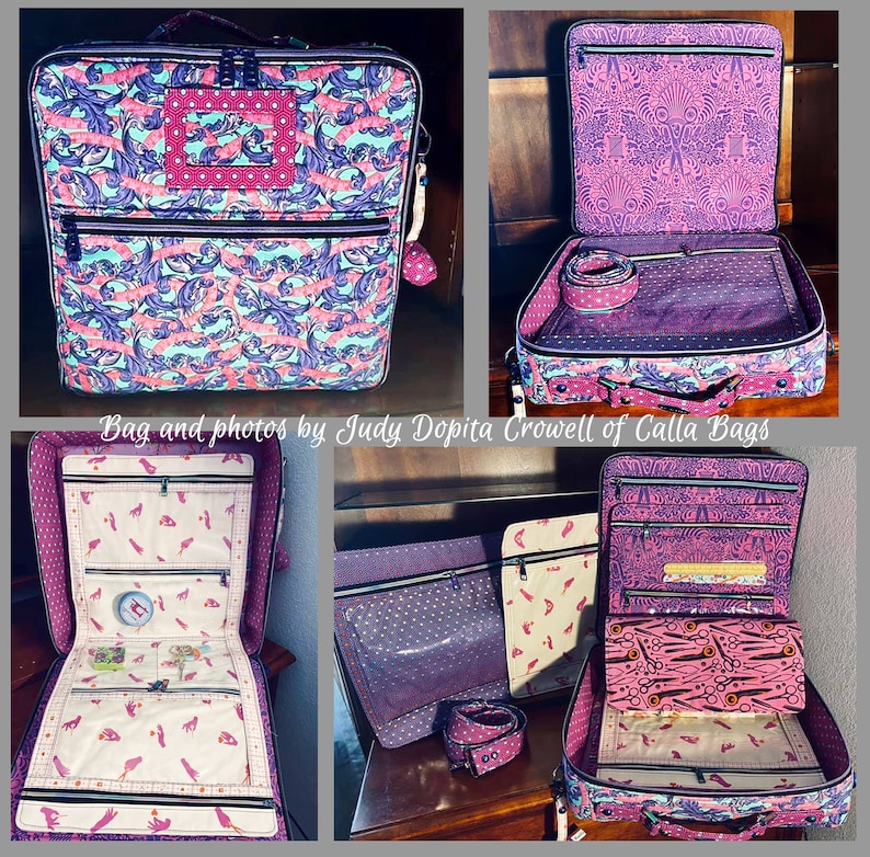 Carry Along Maker's Case - PDF Sewing Pattern - Includes 2 Detachable ...