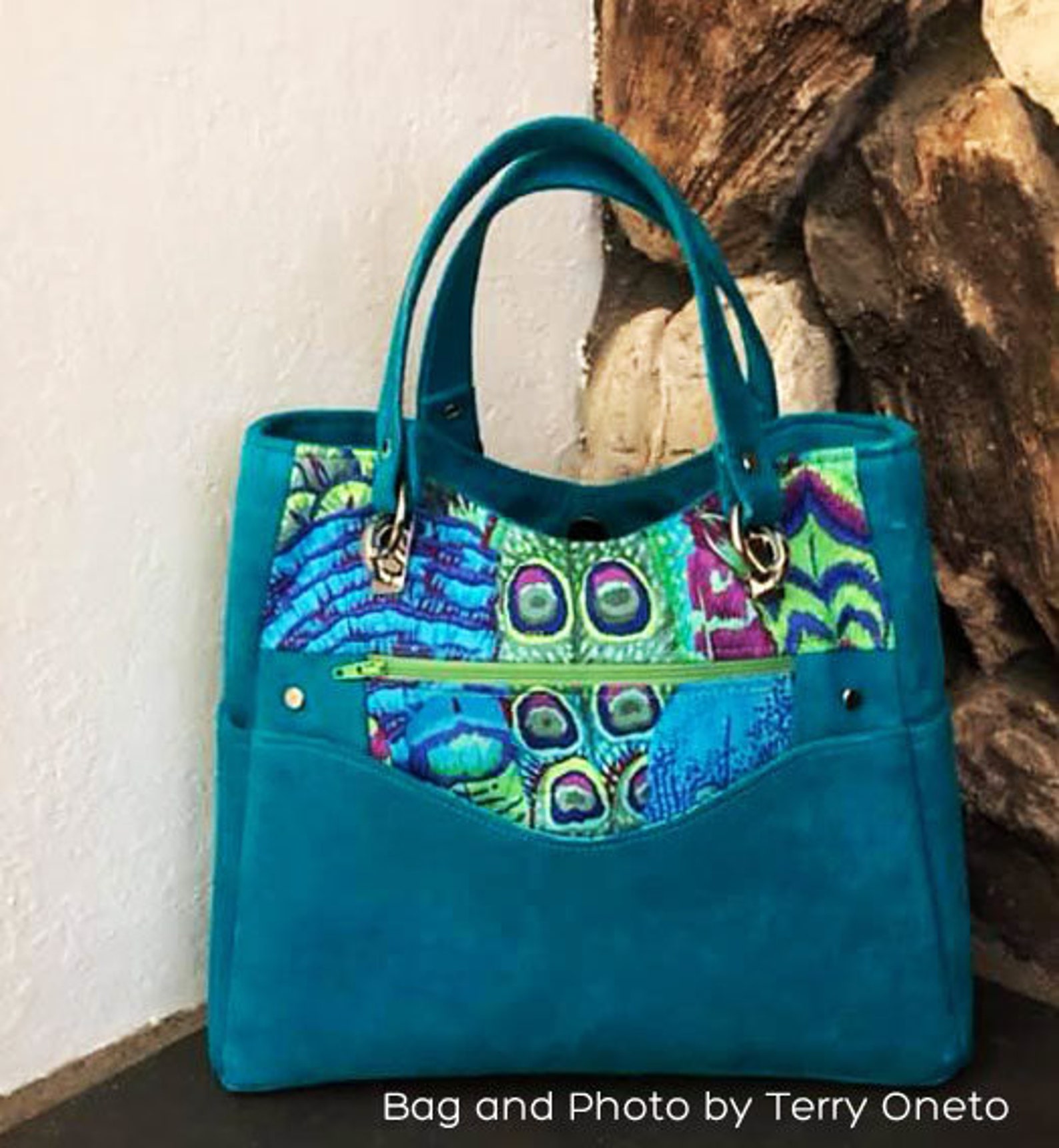 Emilina Handbag With Internal Zipper Pocket Divider PDF - Etsy