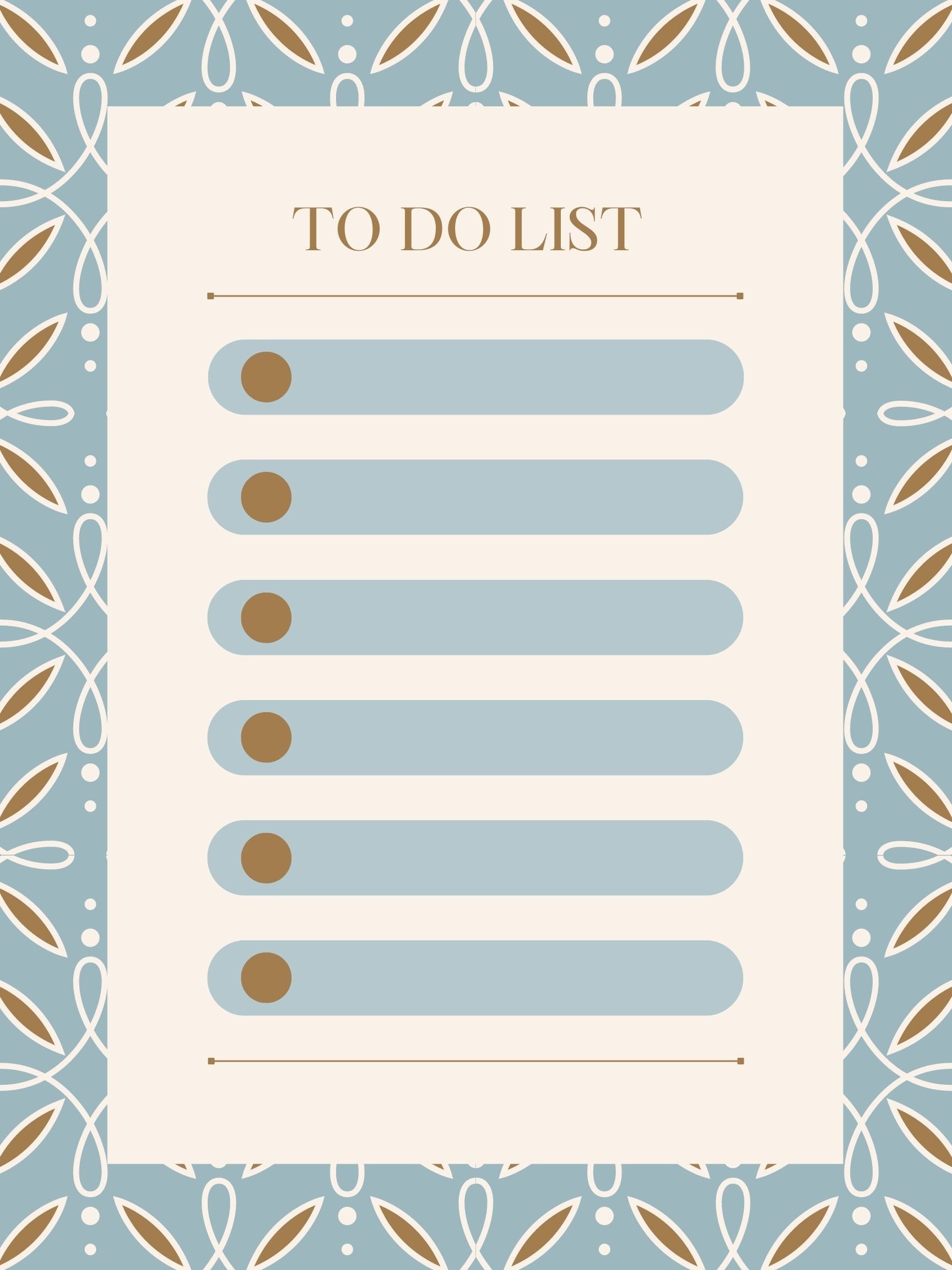 To Do List Printable - Etsy