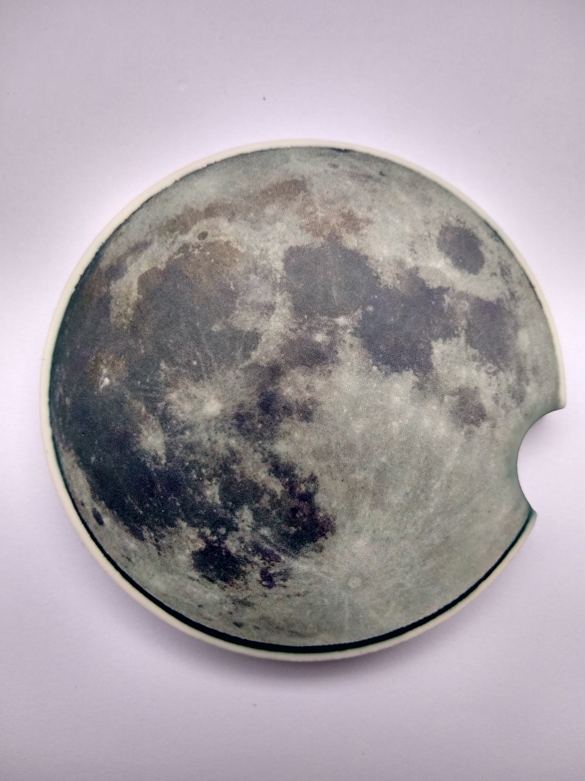 MOON Car Coaster Luna Car Coasters Lunar Car Coasters | Etsy