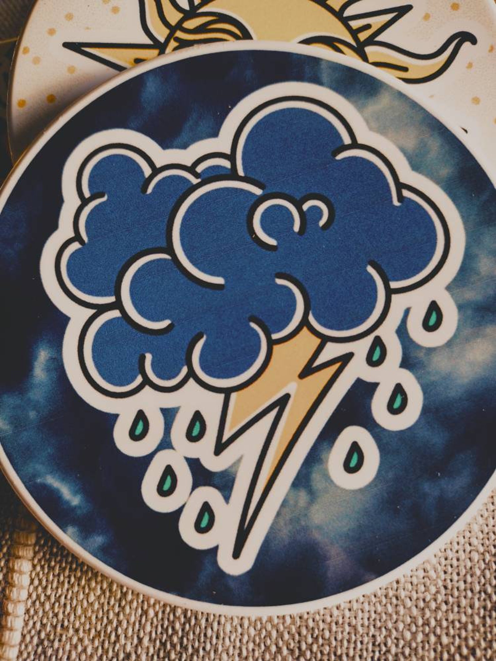 Four Pack Coasters Decorative Coasters Set of 4 3.7 - Etsy