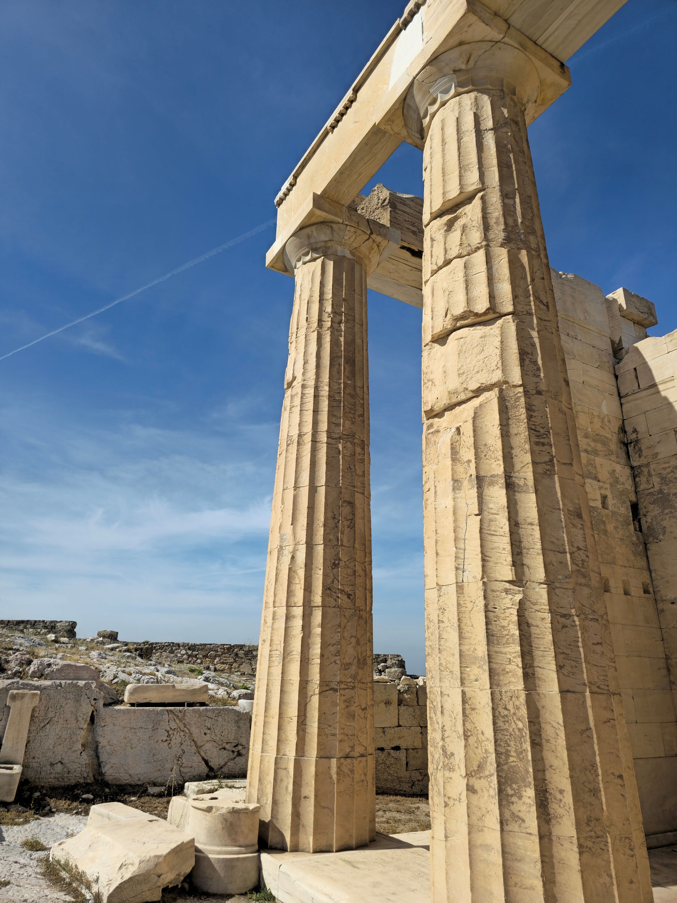 Digital Print - Parthenon Columns - Etsy