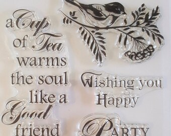 Hummingbird stamp | Etsy