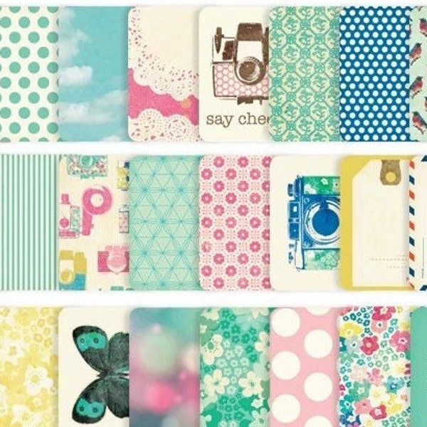 Project Life Cards - Etsy