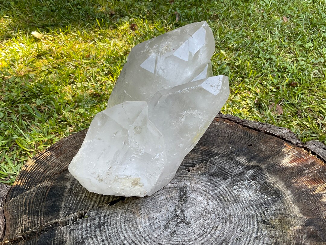 HUGE! 6 Pounds! Milky Quartz Cluster, Arkansas Quartz, XLQ9/13, Four ...