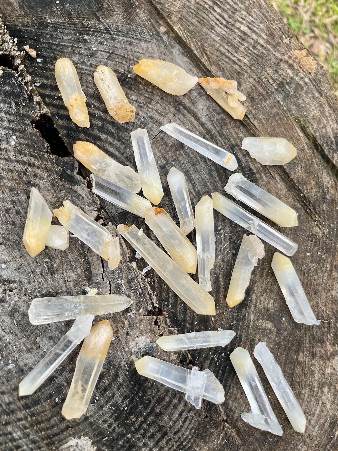 Halloysite Included Quartz, Mango Quartz, All Chakra, Your Choice of ...