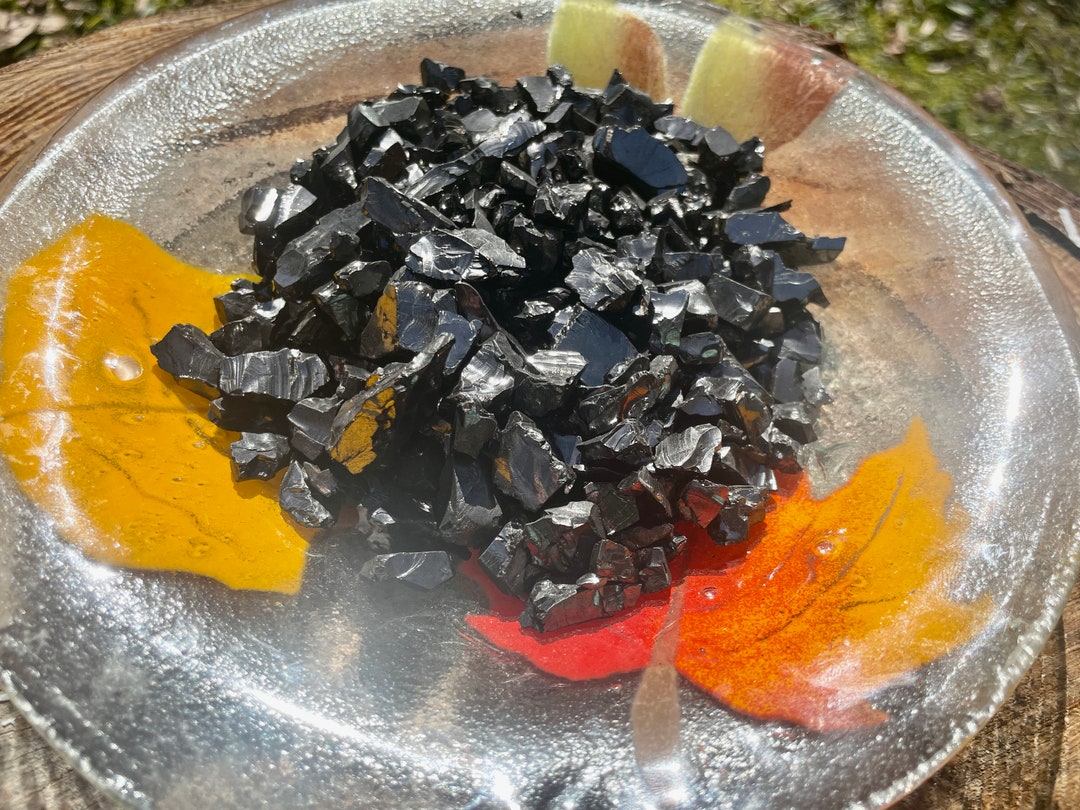 Shungite, Elite Shungite, Russian Shungite, One Ounce Small Stones ...