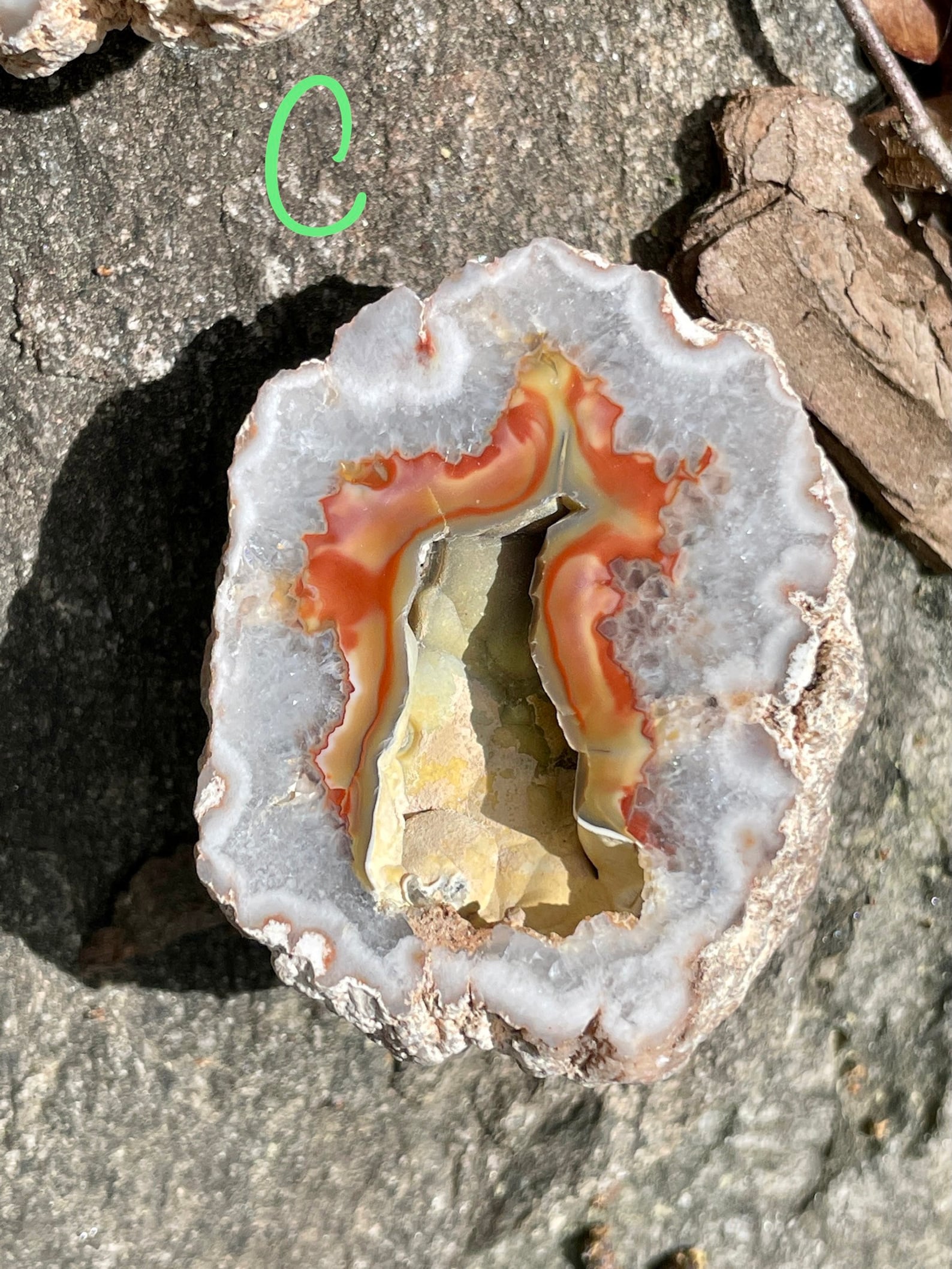 Oco Ocho Geode OR5/18 Geode Druse Geode Druze Agate Geode - Etsy