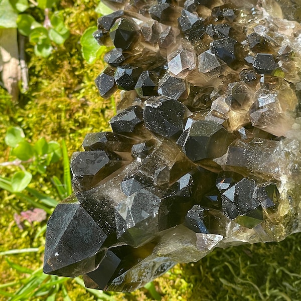 Smoky Quartz Geode - Etsy