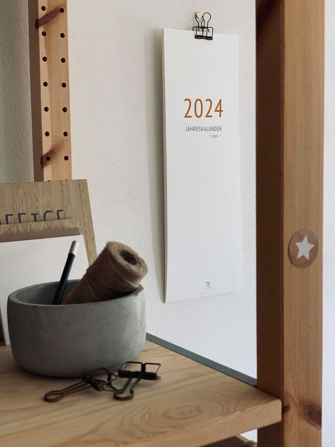 Couple Calendar and Couple Planner 2024/2025 pepe No. 2 half DIN A3 ...