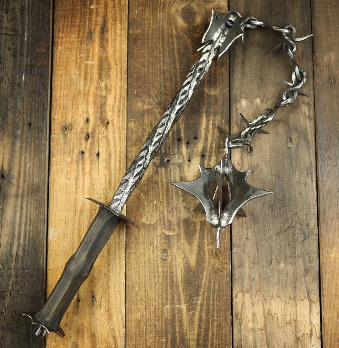 Burning Flail Etsy