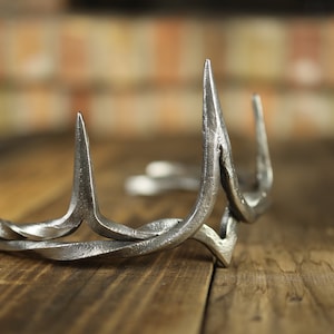 Hand Forged Iron Crown - Etsy
