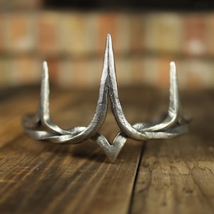 Hand Forged Iron Crown - Etsy