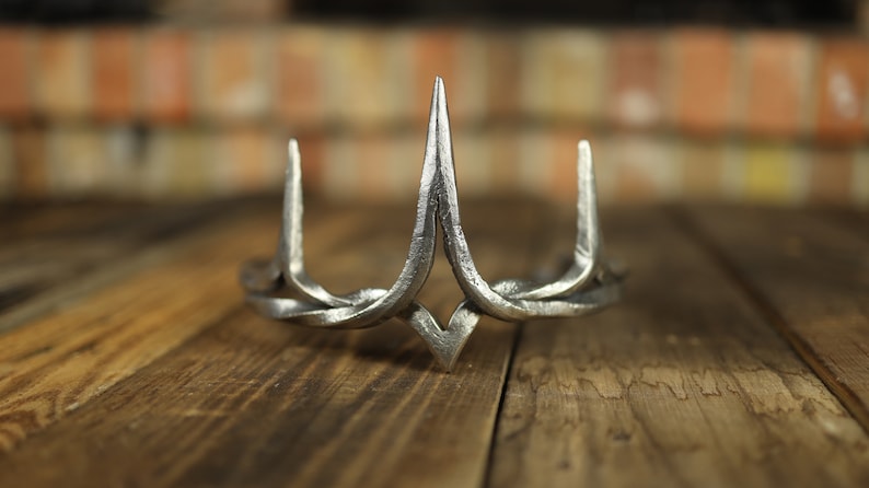 Hand Forged Iron Crown - Etsy
