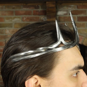 Hand Forged Iron Crown - Etsy