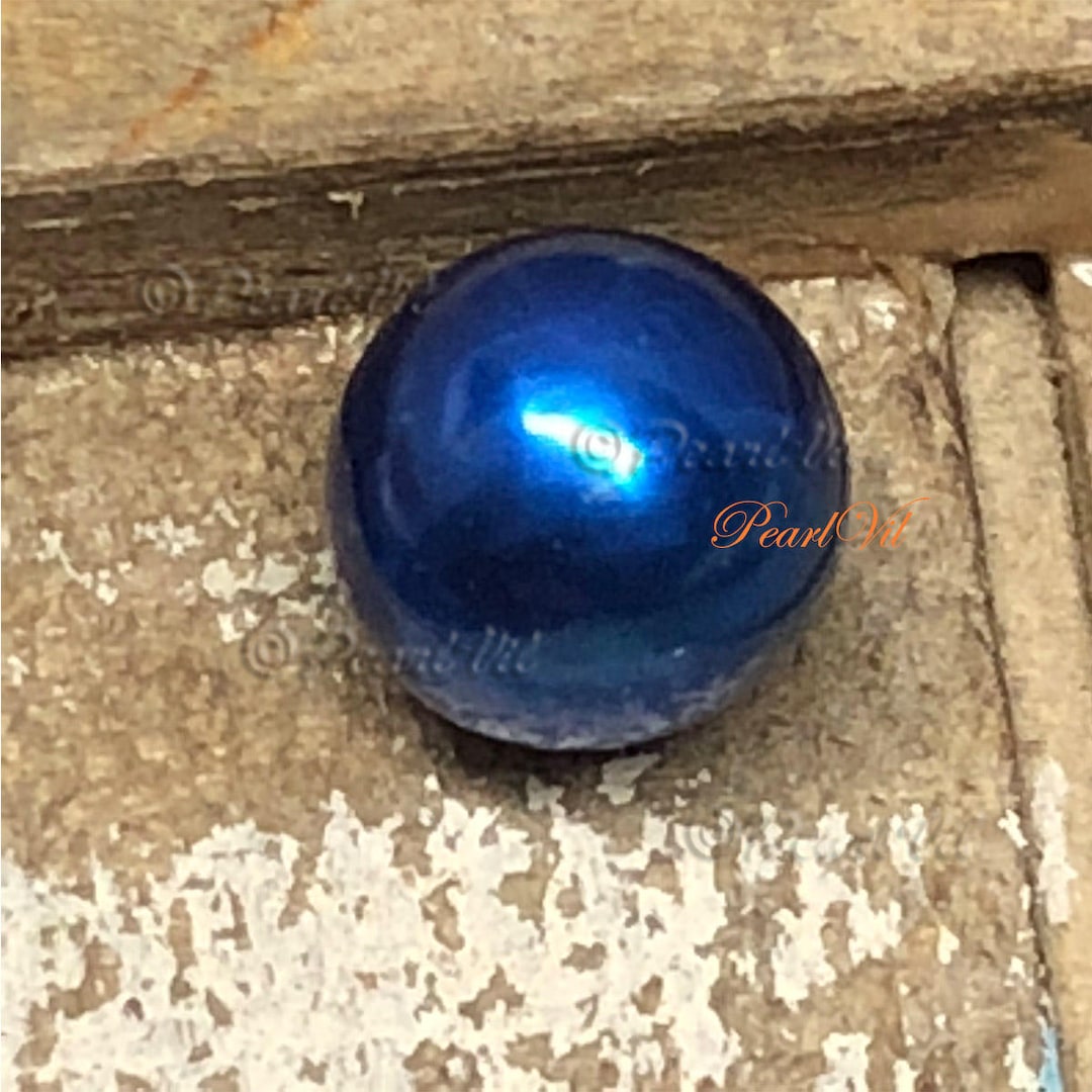 Periwinkle Loose Pearl Akoya, AAA 6-7mm 7-8mm Single Twins, Round Loose ...