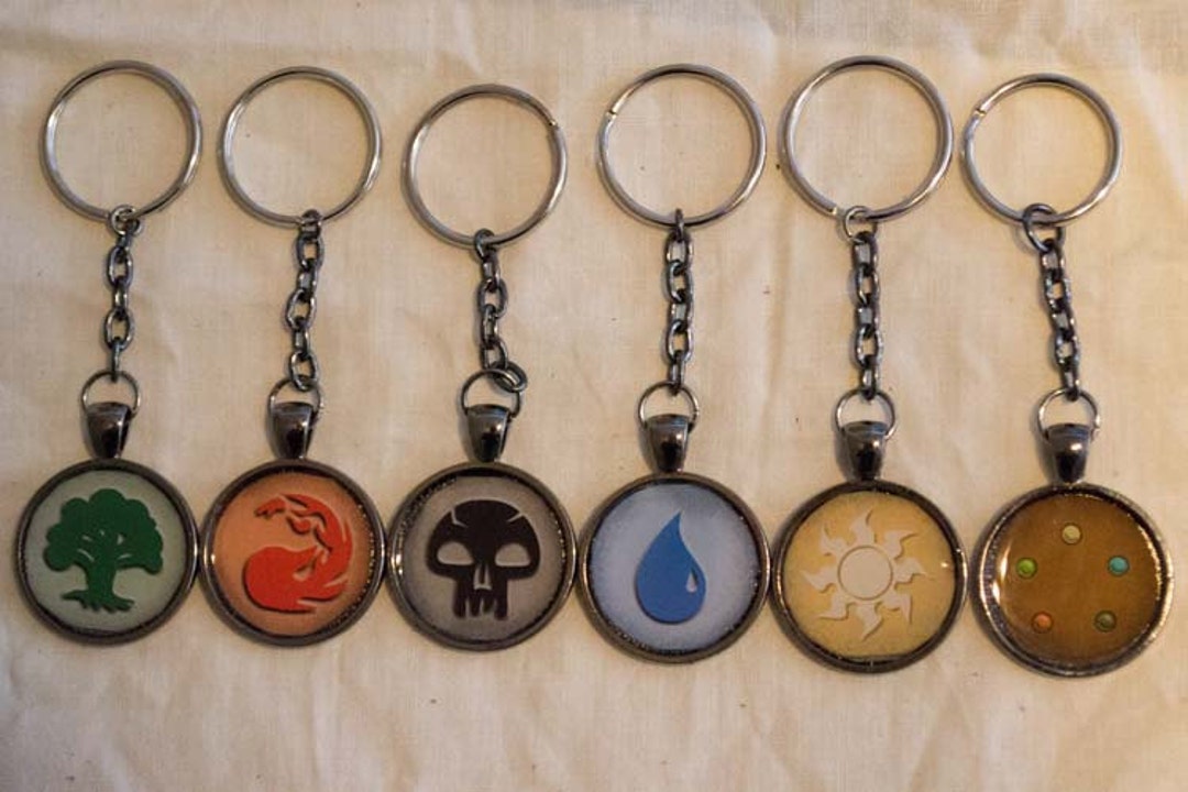 Magic the Gathering Keychain - Etsy