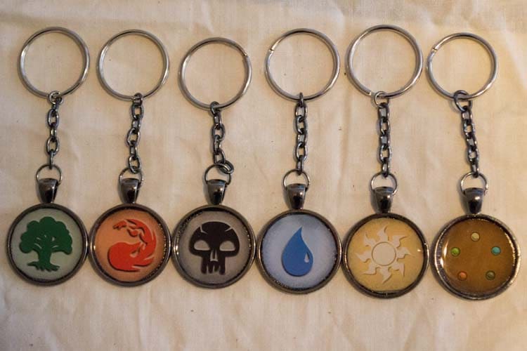Magic the Gathering Keychain - Etsy