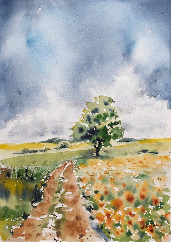 Etsy Watercolor Paintings