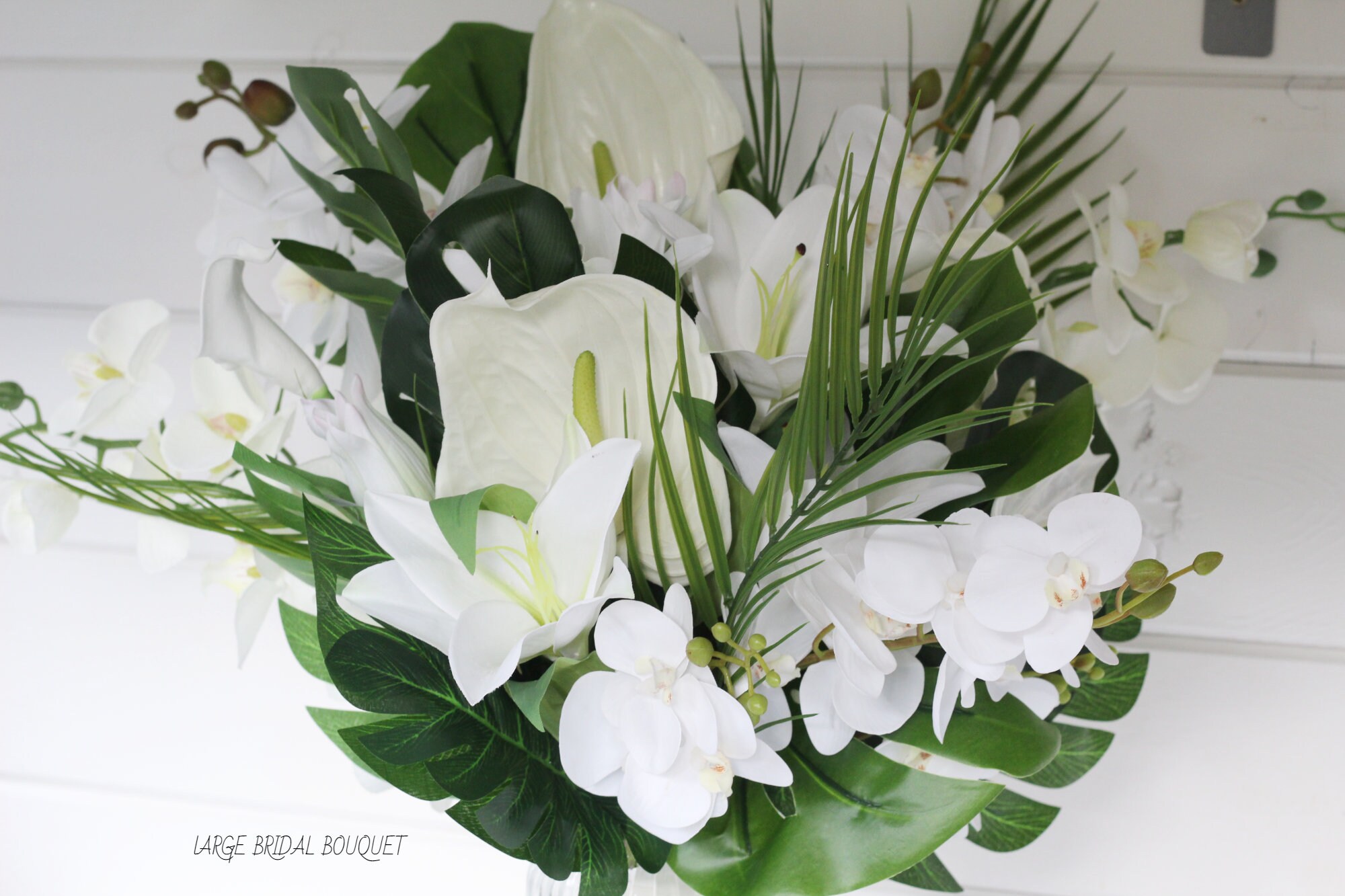White Anthurium Bouquet