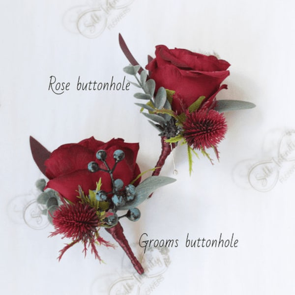 Wedding Buttonhole - Etsy