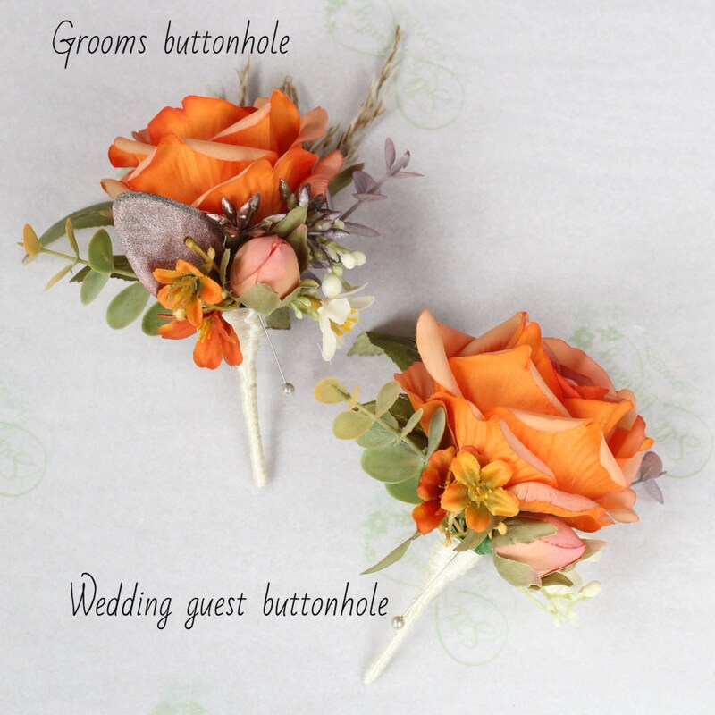 View Boutonnieres by SilkInfinityFlowers on Etsy